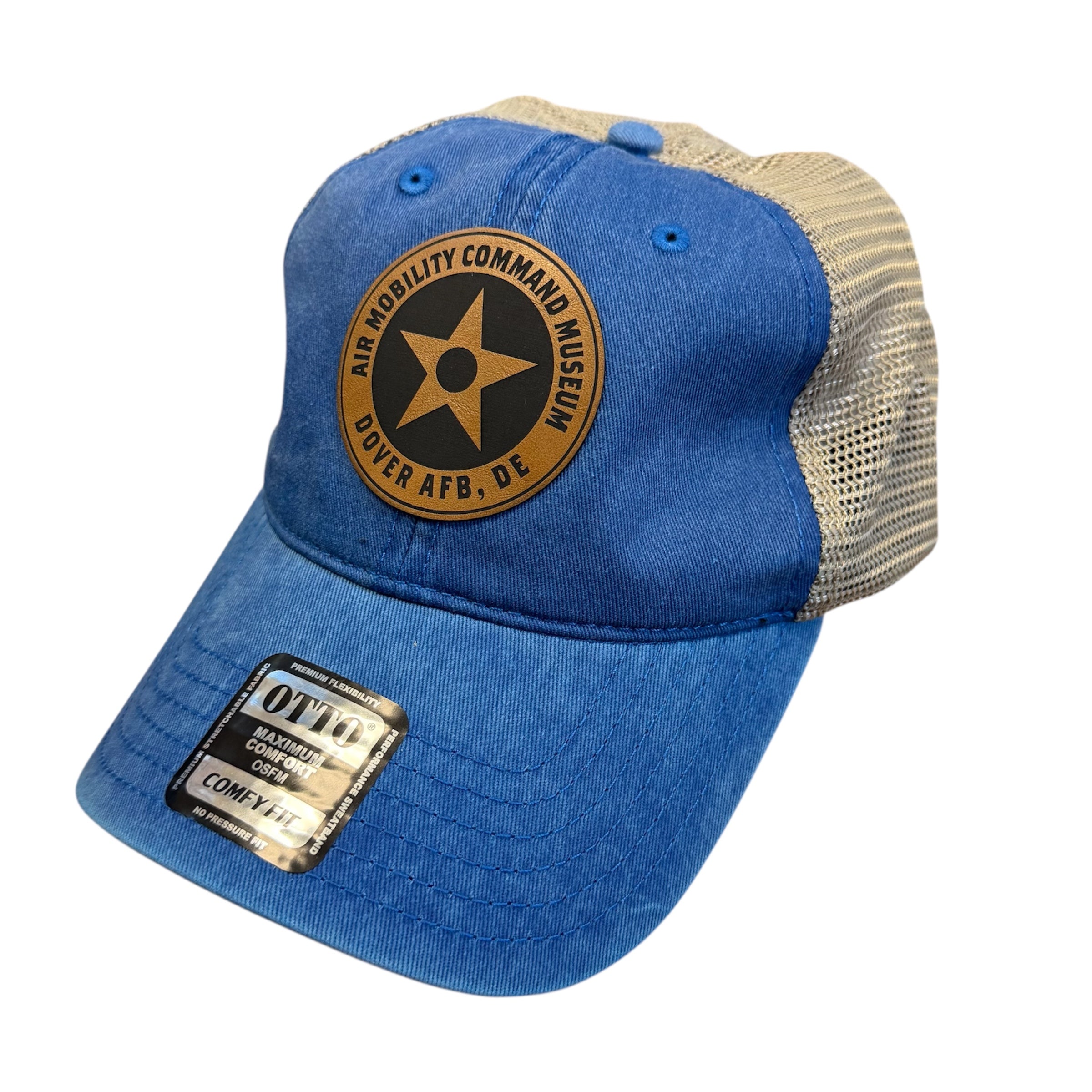 AMC Trucker Hat with Leather Patch – The AMC Museum Foundation - Store