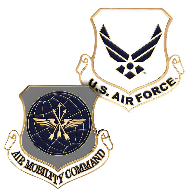 AMC Shield Challenge Coin US Air Force – Air Mobility Command Museum Store