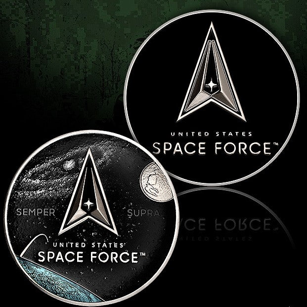 Space Force Challenge Coin | Air Mobility Command Museum Store